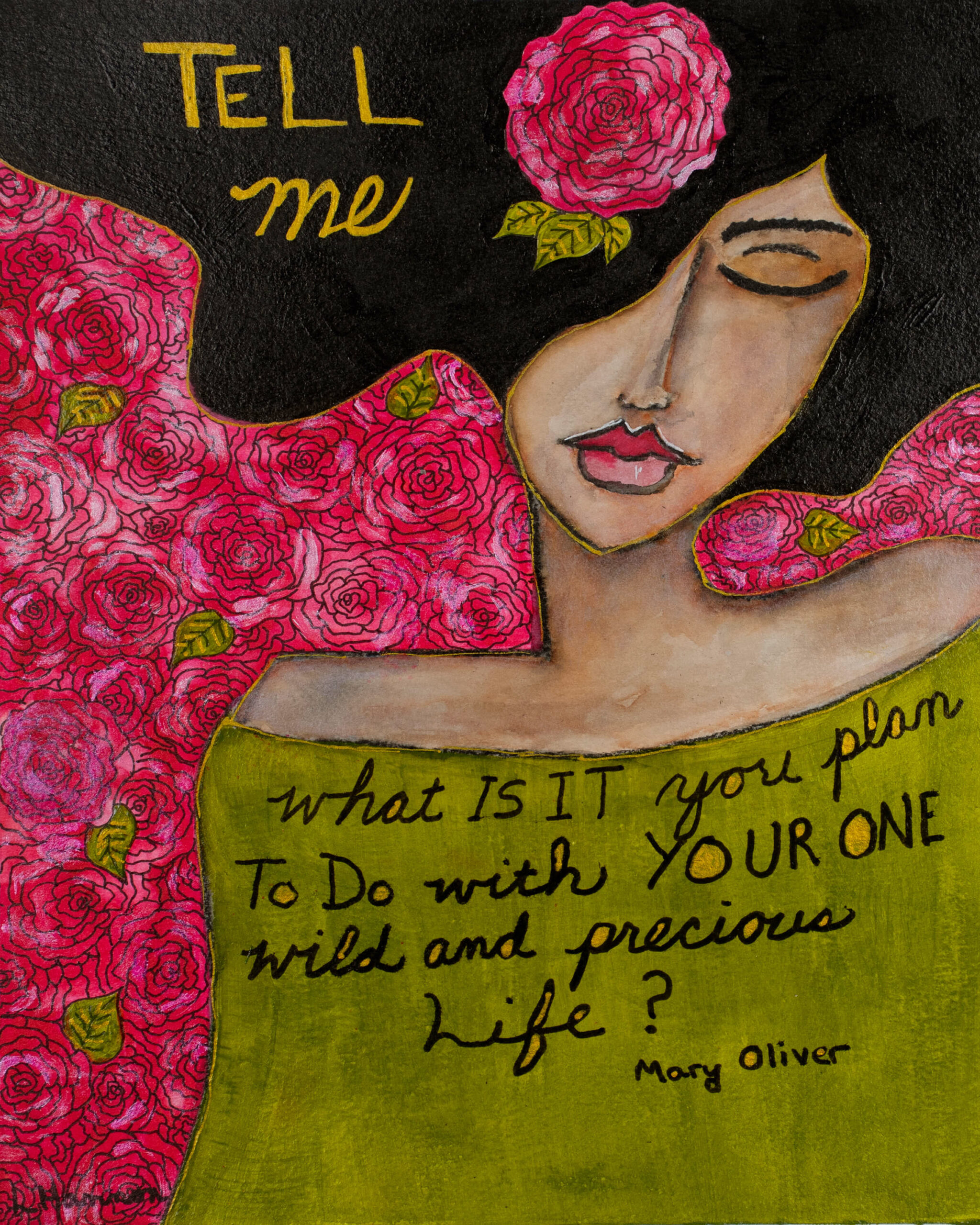 Precious Life - 1 - Original - Linda Hannon Art